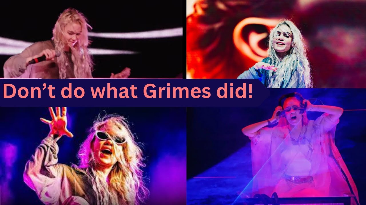 Grimes' Coachella Chaos: Lessons for Gigging Musicians - YouTube
