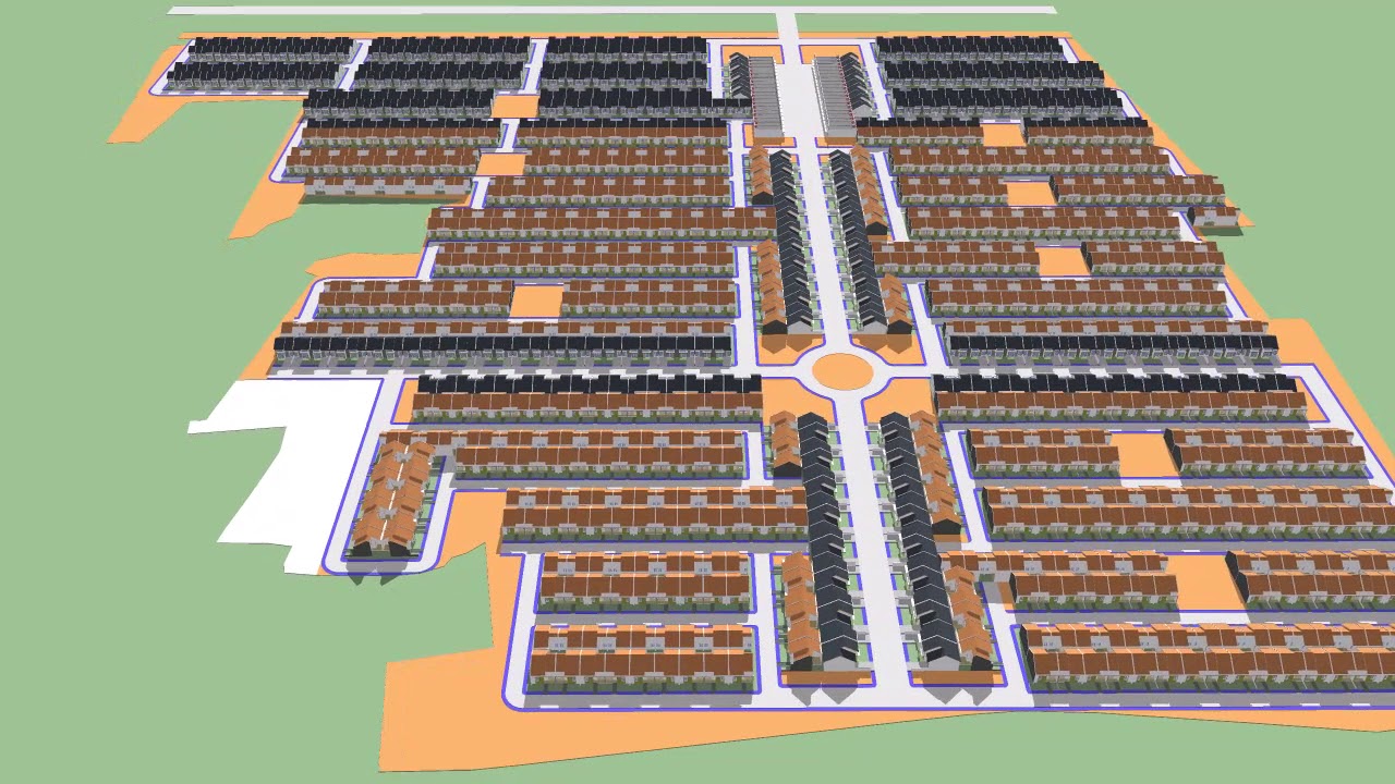 Site Plan Perumahan - YouTube