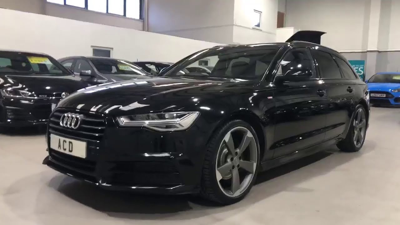 Audi A6 Avant Black Edition - YouTube