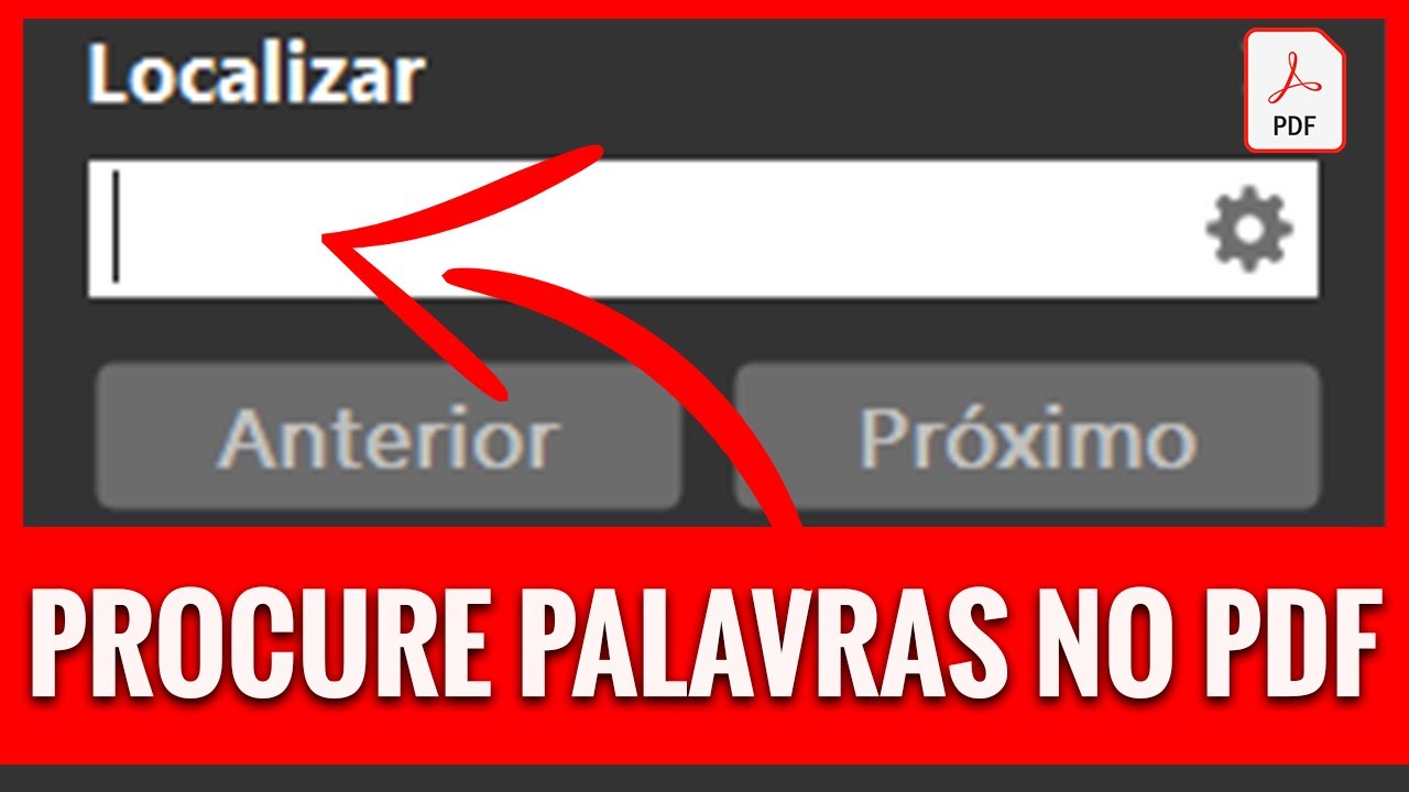 COMO PROCURAR PALAVRAS EM UM PDF [PESQUISE PALAVRAS NO PDF] - YouTube