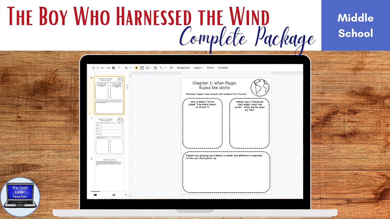 No-Prep: The Boy Who Harnessed the Wind Complete Digital Package - YouTube