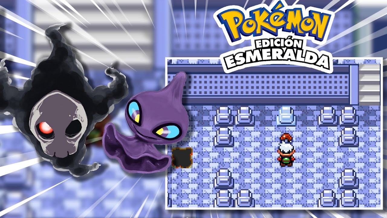 Pokémon Esmeralda • 👻Monte Pírico👻• MT30 Bola Sombra - YouTube