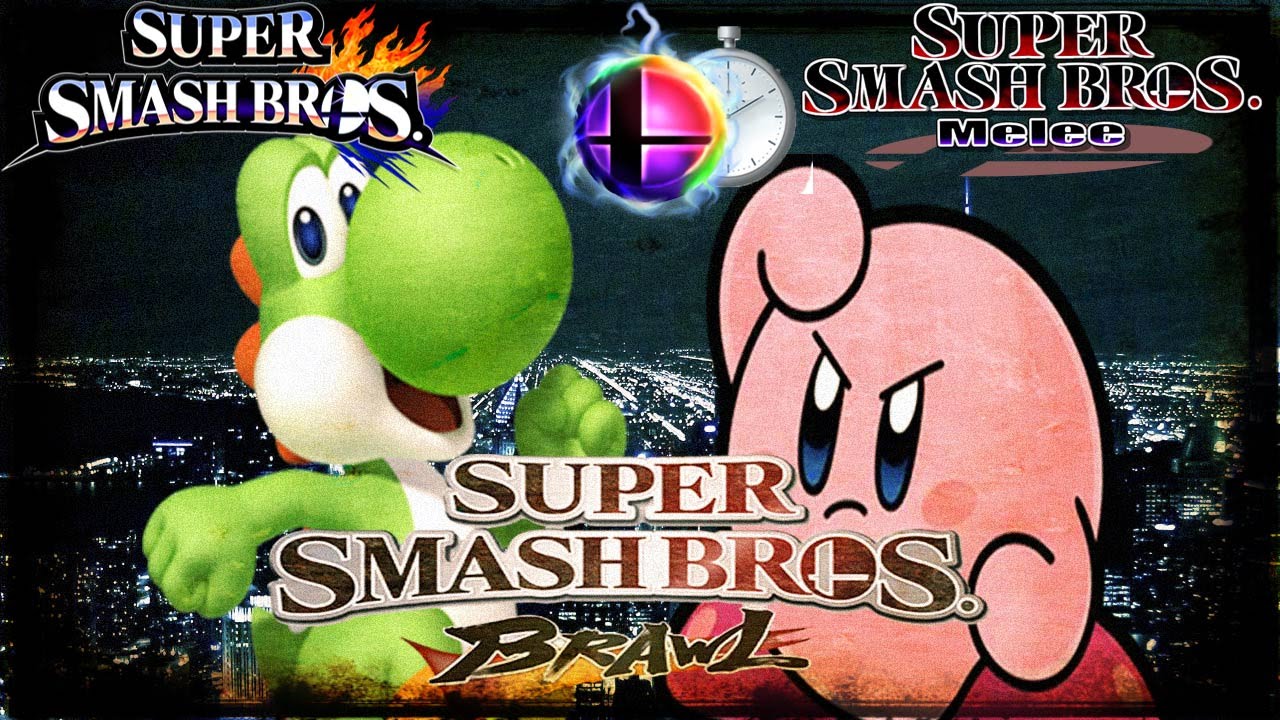 Epicas Batallas Brawl - Yoshi vs Kirby - YouTube
