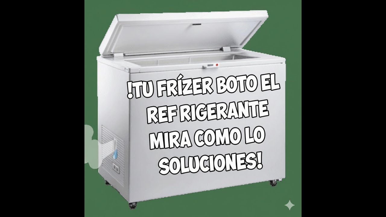 Como Detecta la Fuga de tu Frízer en Minutos - YouTube