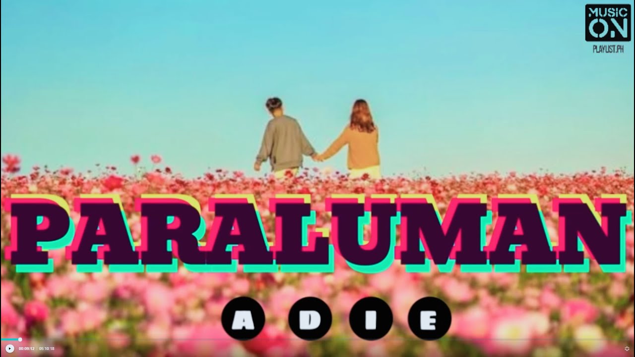 ADIE - PARALUMAN (Lyrics) // MusicOn - YouTube
