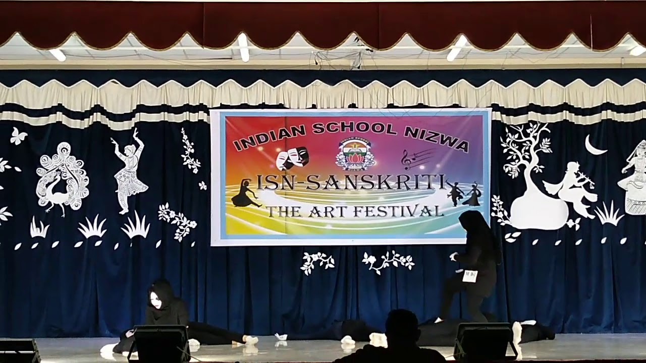 MIME (indian School Nizwa)SANSKRITI😎 - 🎭 Art Fest 2019 - YouTube