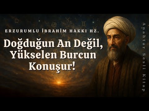 Doğduğun An Değil Yükselen Burcun Konuşur / Erzurumlu İbrahim Hakkı Hazretleri