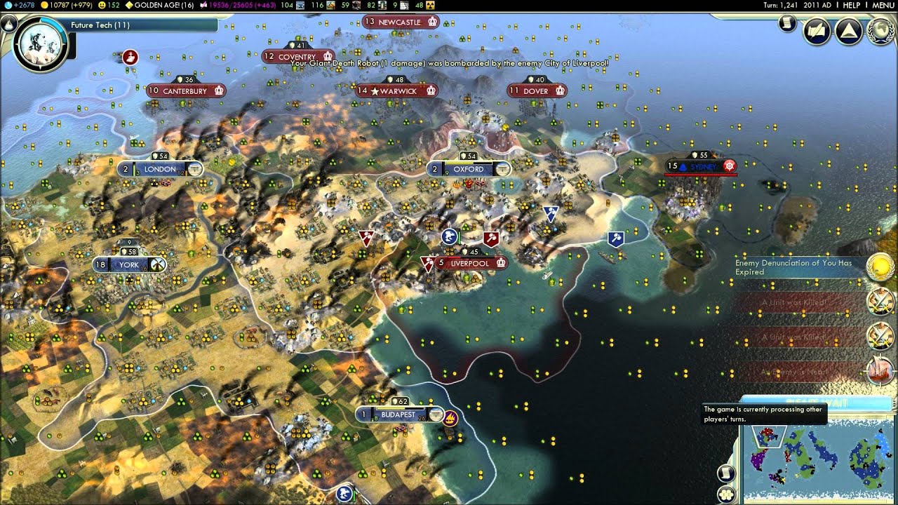 Civilization V- Victory By Science - YouTube