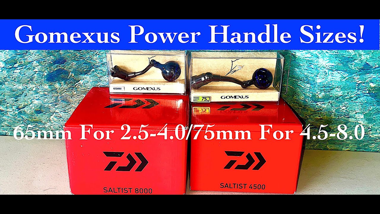 I Corrected The Gomexus Handle Sizing For Saltist 4K to 5K! - YouTube