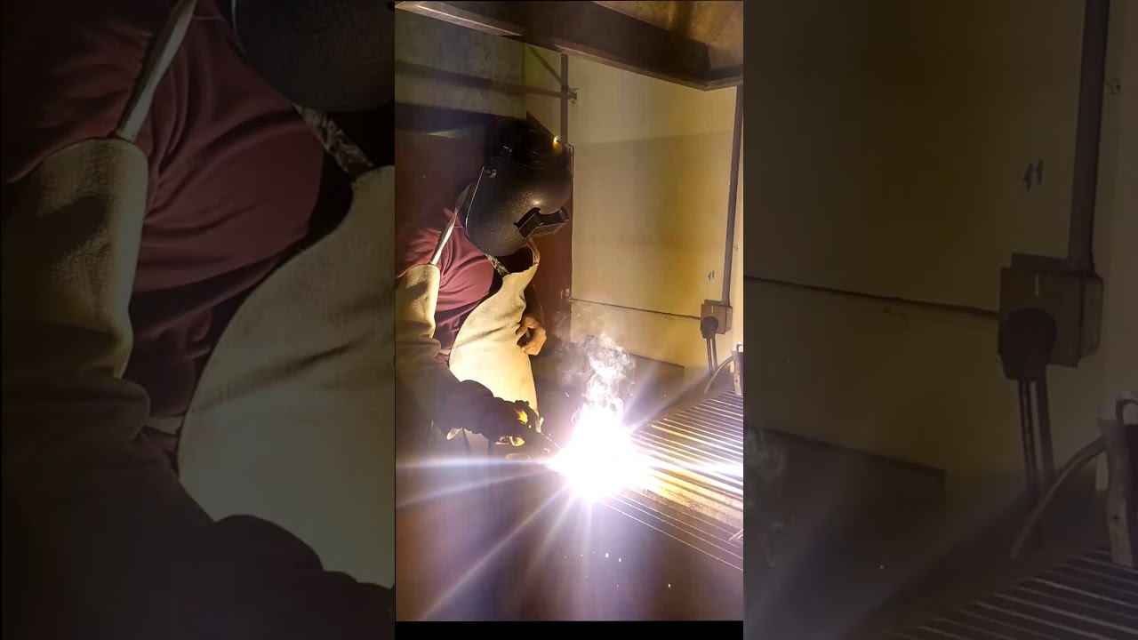 SOLDANDO UN ELECTRODO E6013 - YouTube