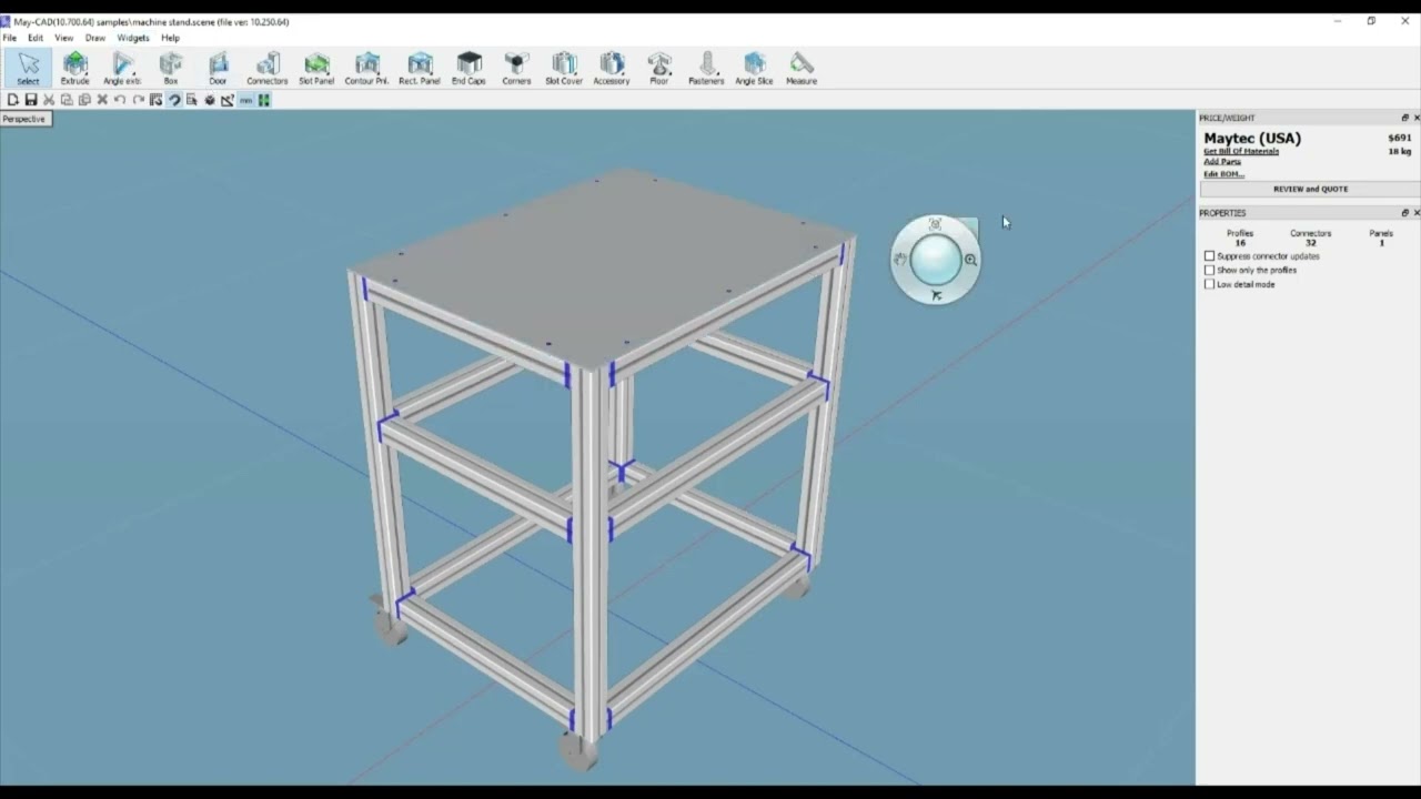MayCAD Novice Tutorial: Widgets - YouTube