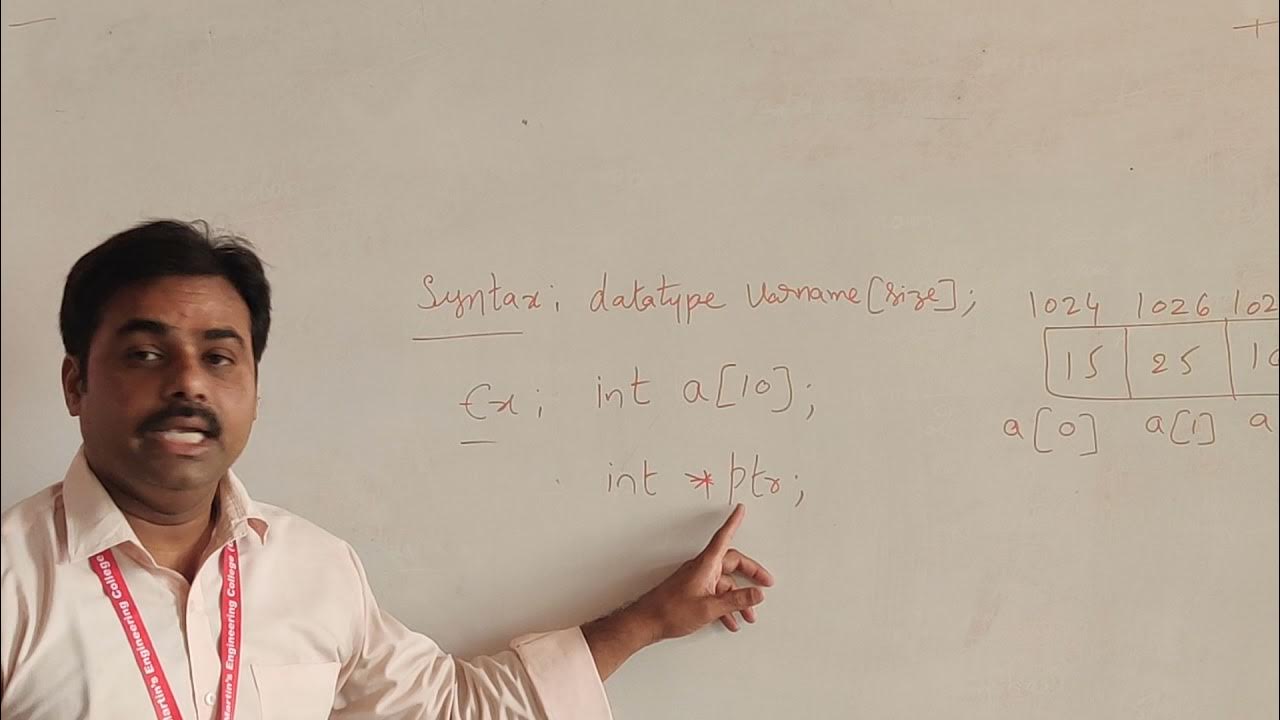 Reverse of Array Elements using Pointers - YouTube