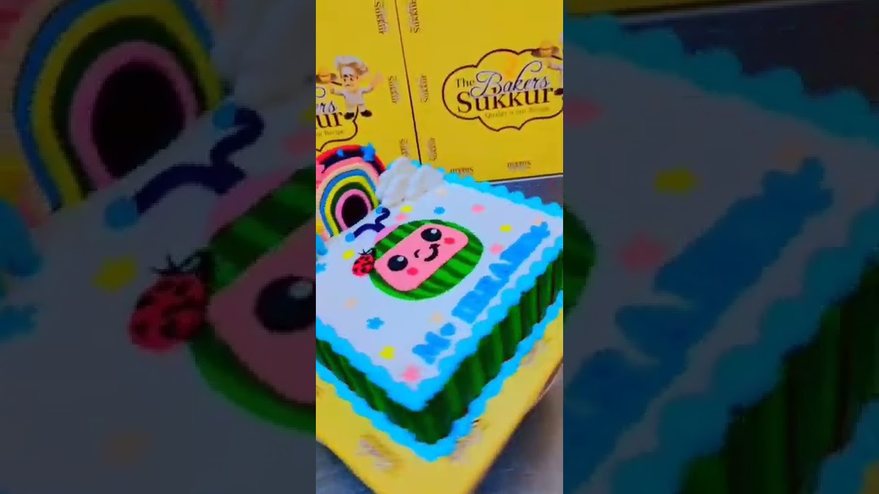 live cake design wale - YouTube