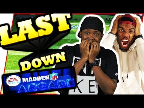 NAIL BITTER! IT ALL COMES DOWN TO THIS!! - Madden Arcade Gameplay | #ThrowbackThursday