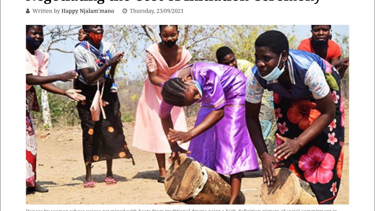 Chinamwali ndikuvinidwa Ku Malawi - YouTube