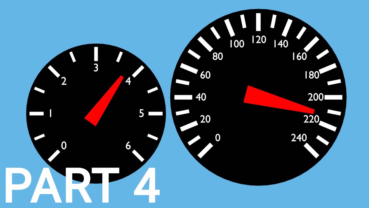EASY way to make speedometer/tachometer textures in Blender | [Part 4 ...
