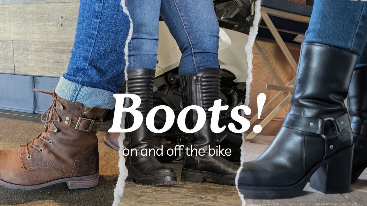Boots! A Must Have for Can-Am Spyder Ryders! - YouTube