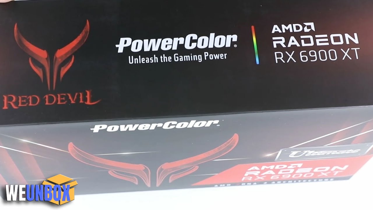 Unboxing PowerColor Red Devil RX 6900 XT Ultimate - YouTube