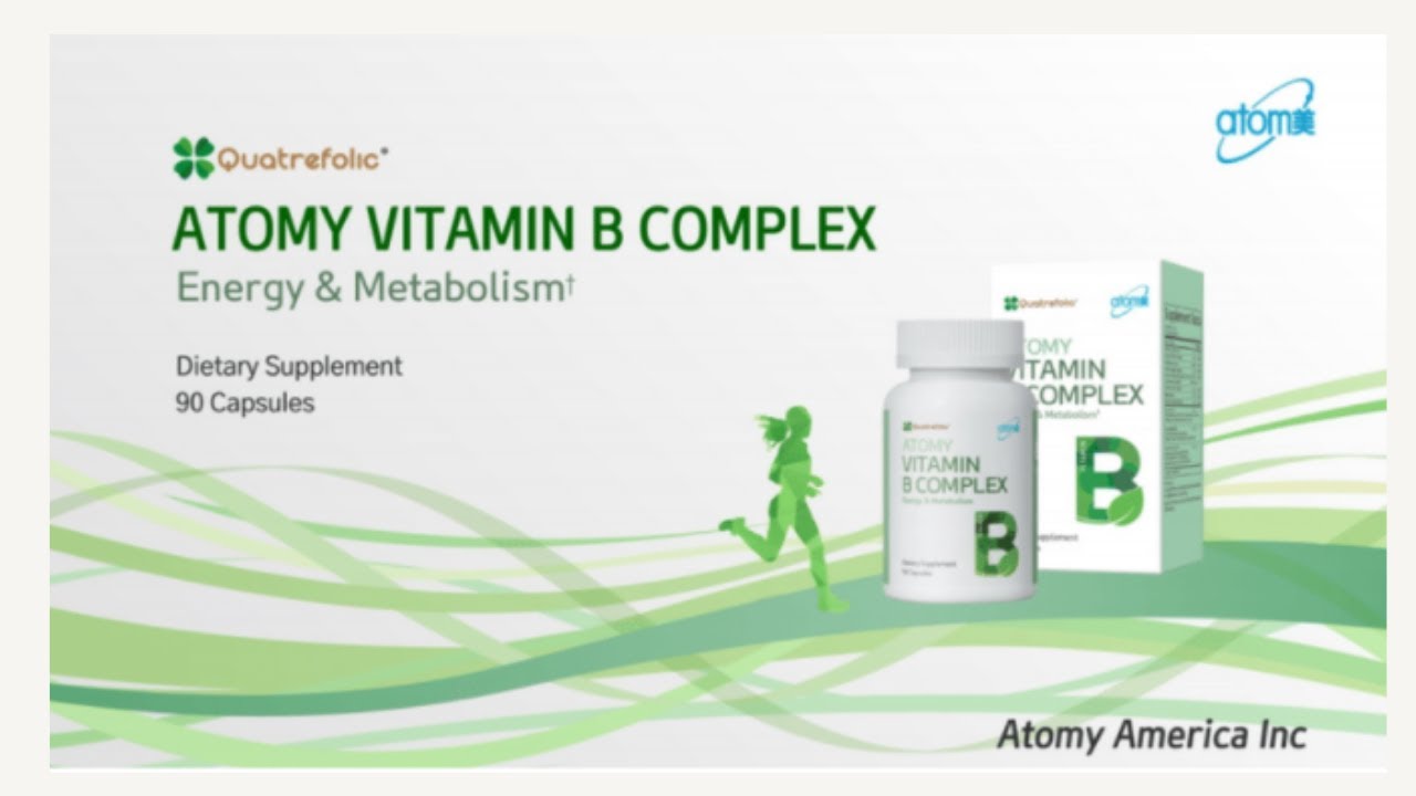 ATOMY VITAMIN B COMPLEX | ARJOYCE DUMORTIER - YouTube