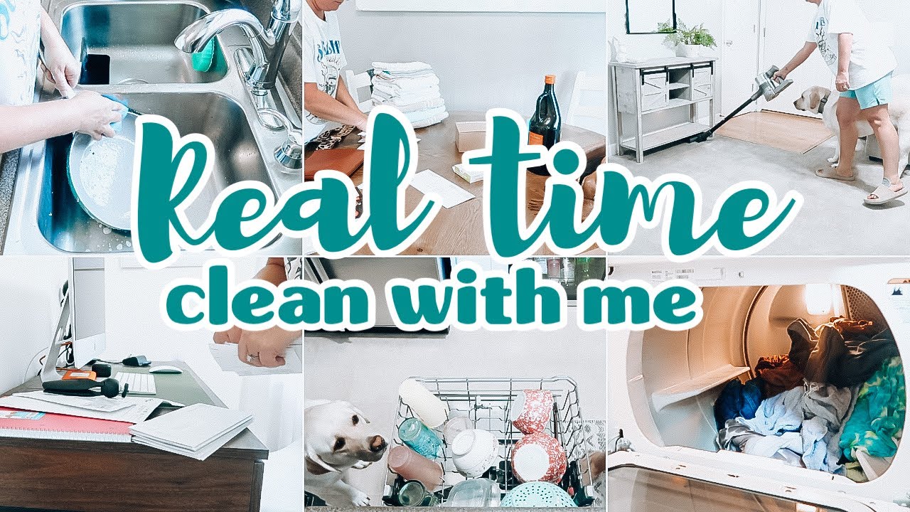 REAL TIME CHIT CHAT CLEAN WITH ME : CLEANING MOTIVATION : VONT DIY ...