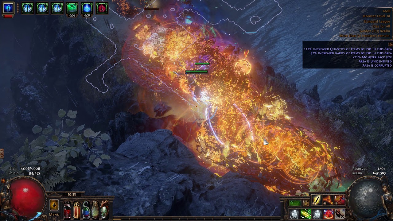 3.11 poe volatile dead my build for this league - YouTube