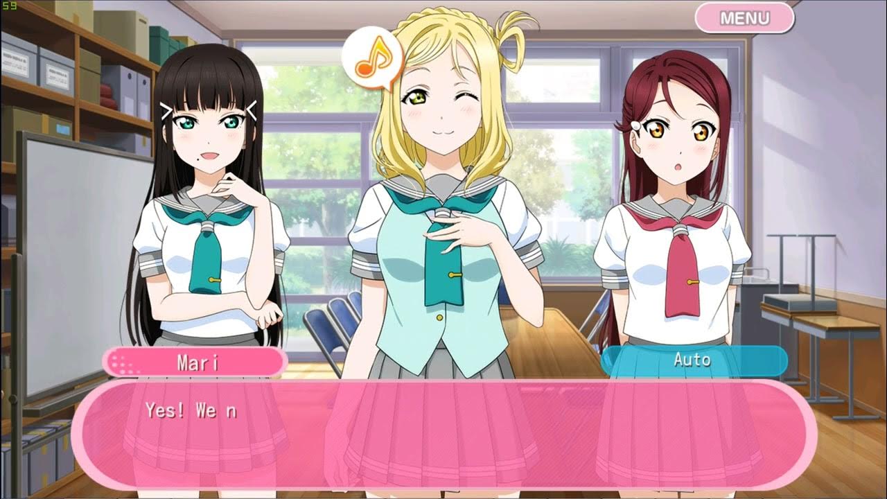 [SIF] Aqours main story - Chapter 3 (EN-Private) - YouTube