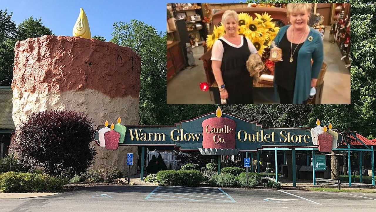Warm glow candle retailers store