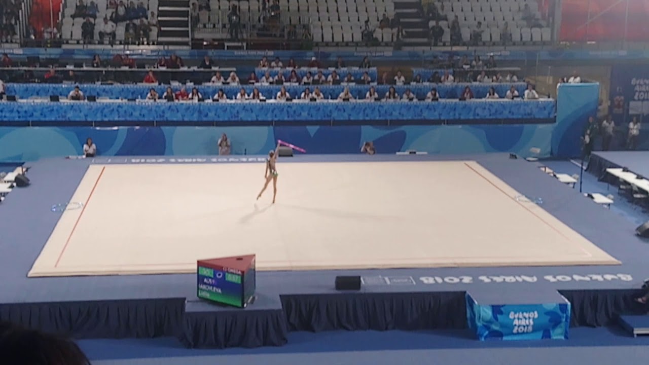 IAKOVLEVA Lidiia (AUS) YOG Hoop QF - YouTube