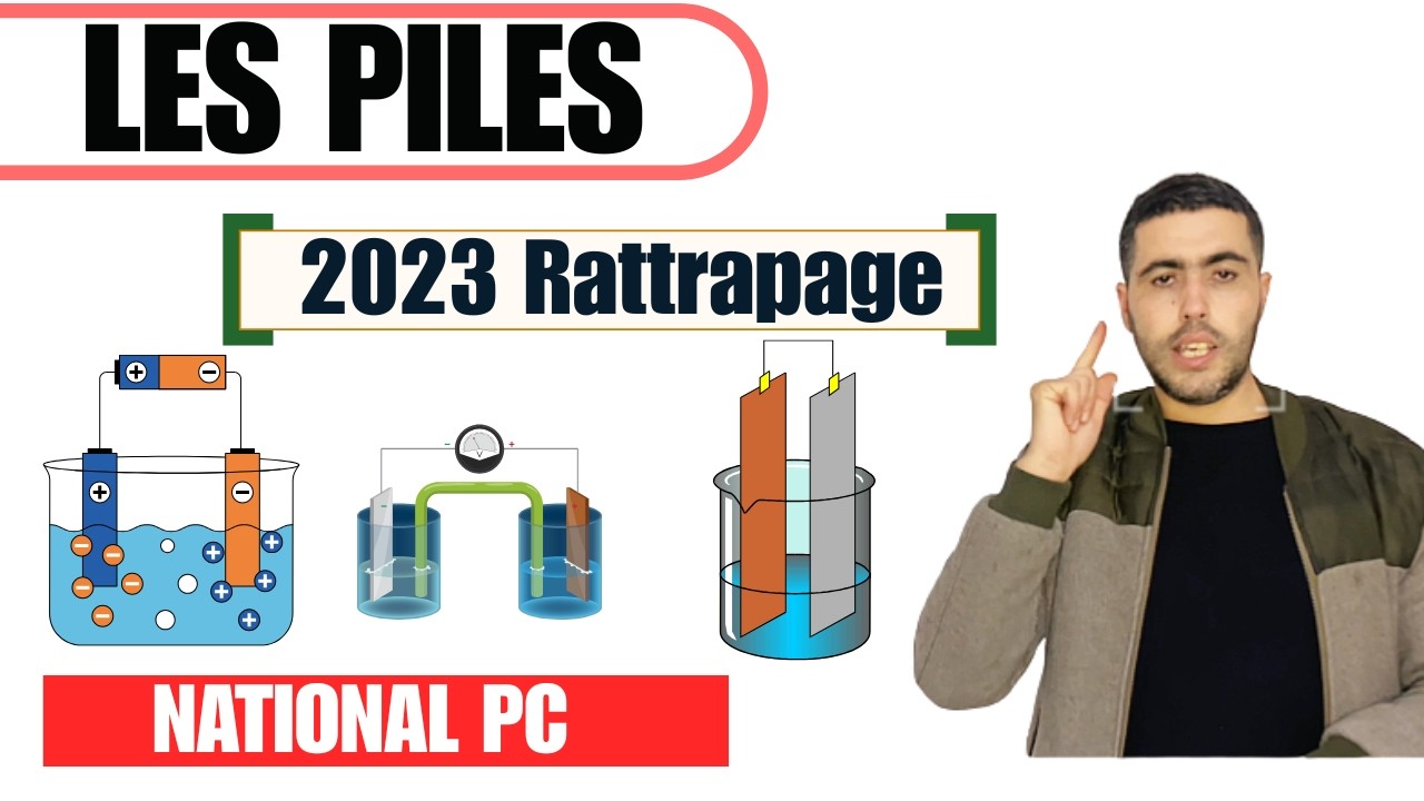 Les Piles : Extrait National PC 2023 normale | 2 BAC PC & SM - YouTube