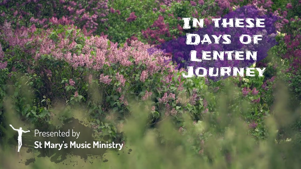In These Days of Lenten Journey - Fr. Ricky Manalo, CSP - YouTube