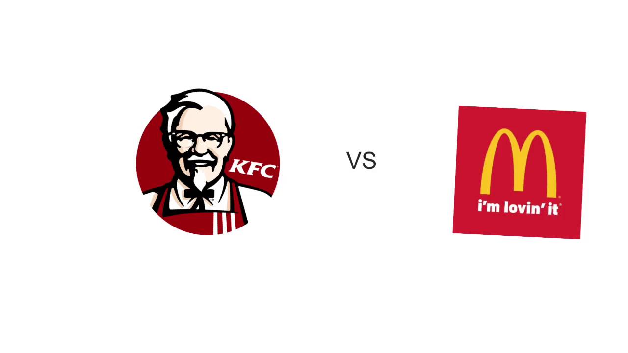 Mc Donald vs KFC ( updated ) - YouTube