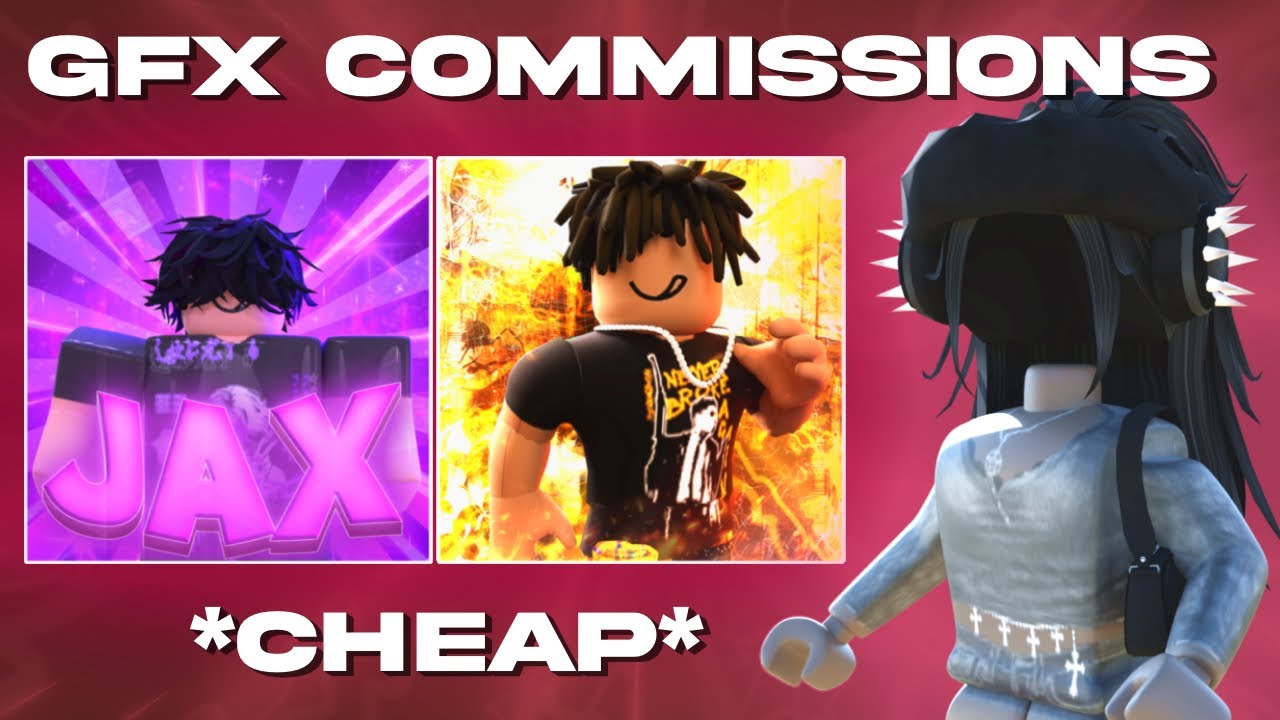 ROBLOX GFX COMMISSIONS [OPENED] - YouTube