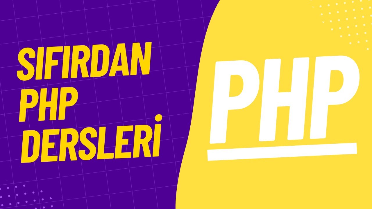 8 - PHP'de Dış Değişkenleri Kullanma - Sıfırdan İleri Seviye PHP Dersleri 2023 - YouTube