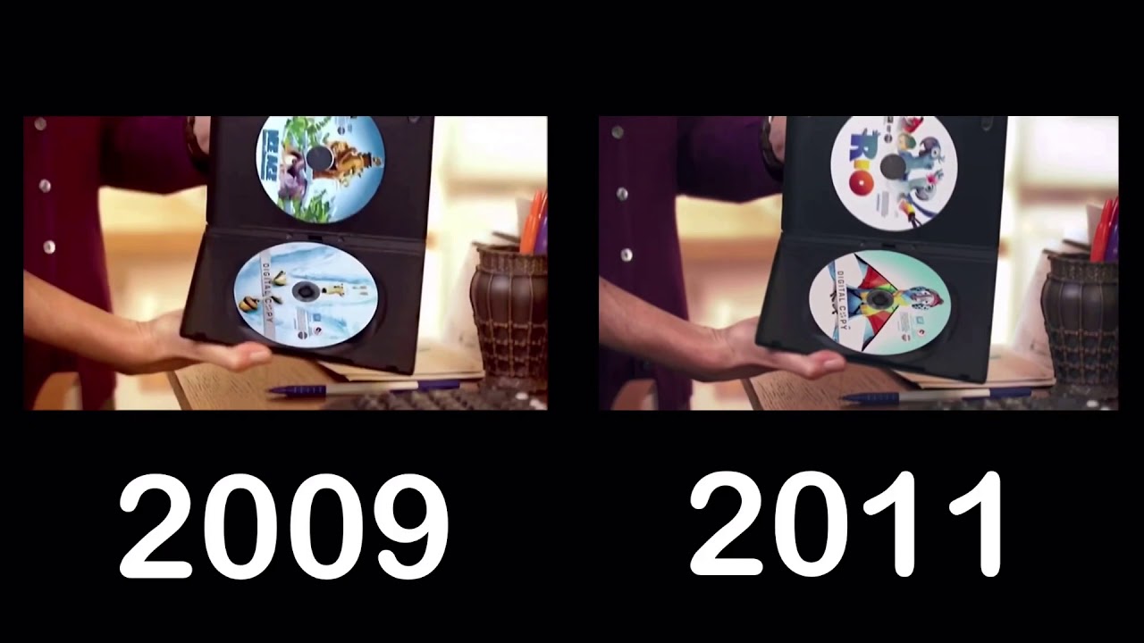 20th Century Fox Digital Copy Promo Comparison (2009 & 2011) - YouTube