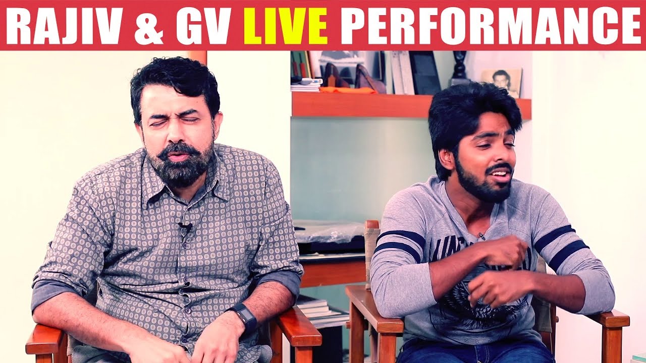 Rajiv Menon & GV Prakash FIRST Time Singing Together - YouTube