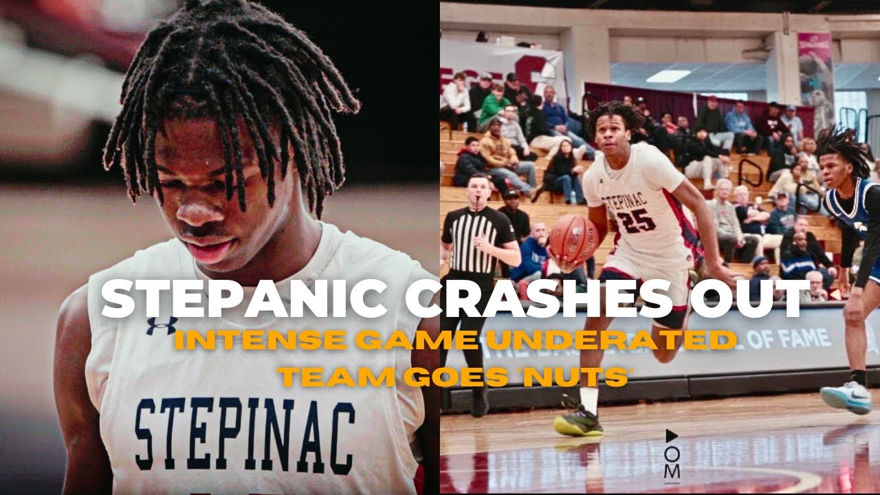 "THATS WHY IM RANKED" STEPANIC GOES OFF VS UNDERATED HOOPER!!! - YouTube