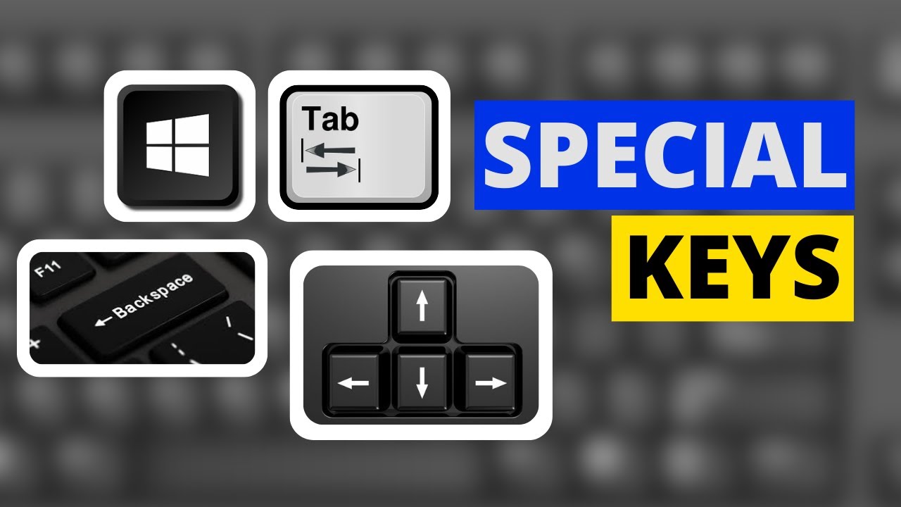 Special Keys Explained Enter, Tab, Caps Lock & More - YouTube