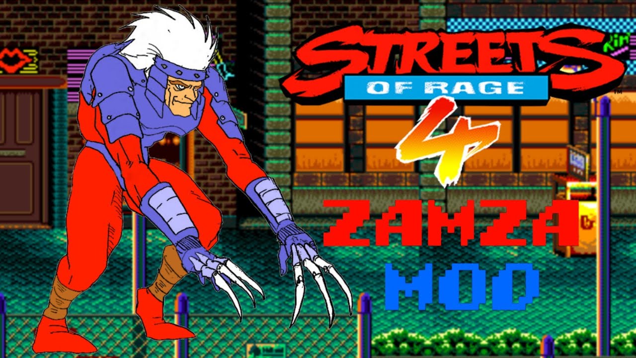 Streets of Rage 4 (SOR 2 Zamza Mod) - YouTube
