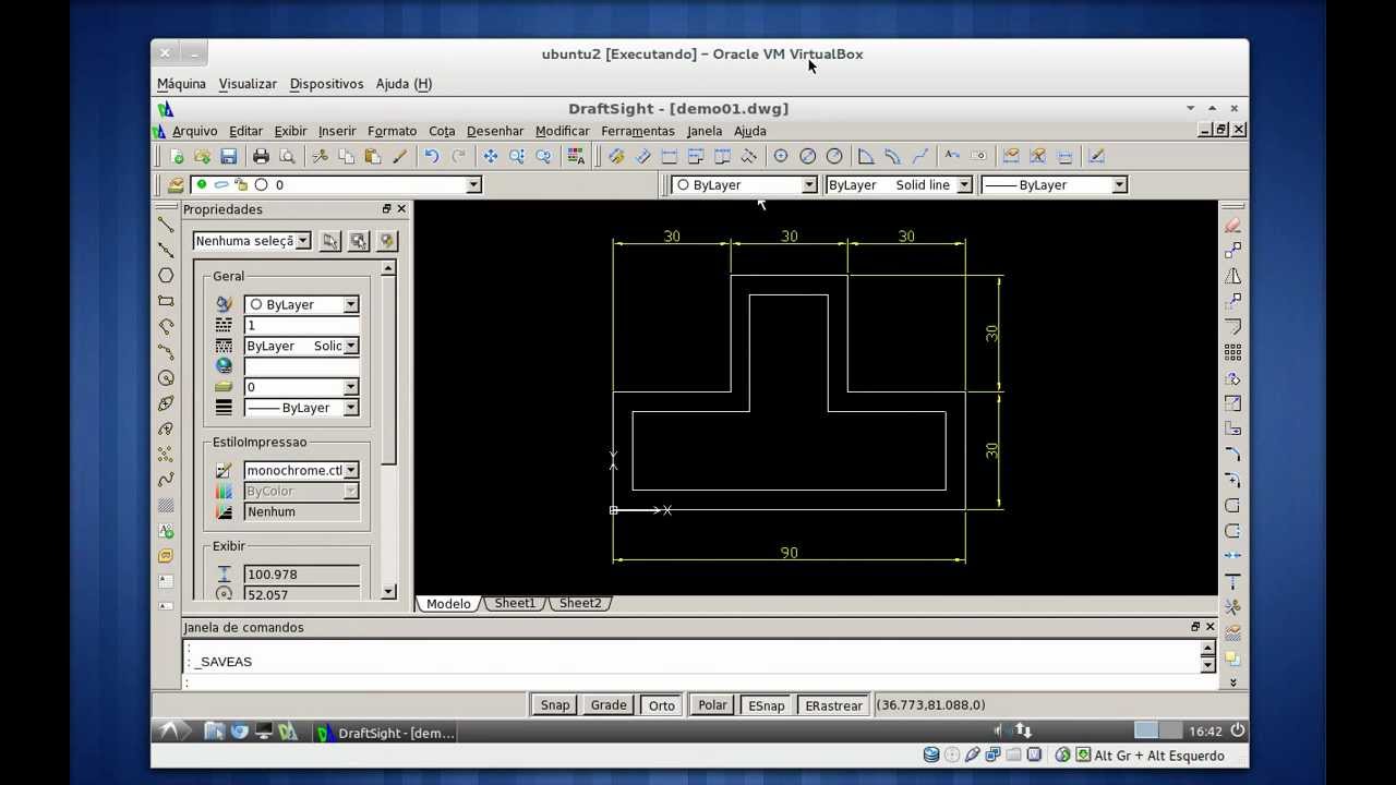 [tutorial][pt_BR]Draftsight 01 sistemas de coordenadas - YouTube