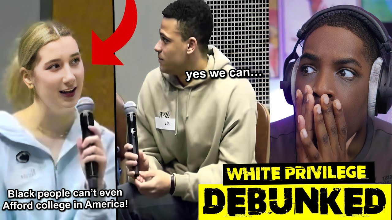 Woke College Students SHOCKED When They Realize They Do NOT Have “WHITE PRIVILEGE” - YouTube