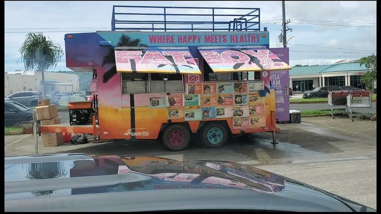 Fat Boy Slim Food Truck GUAM Mukbang! - YouTube