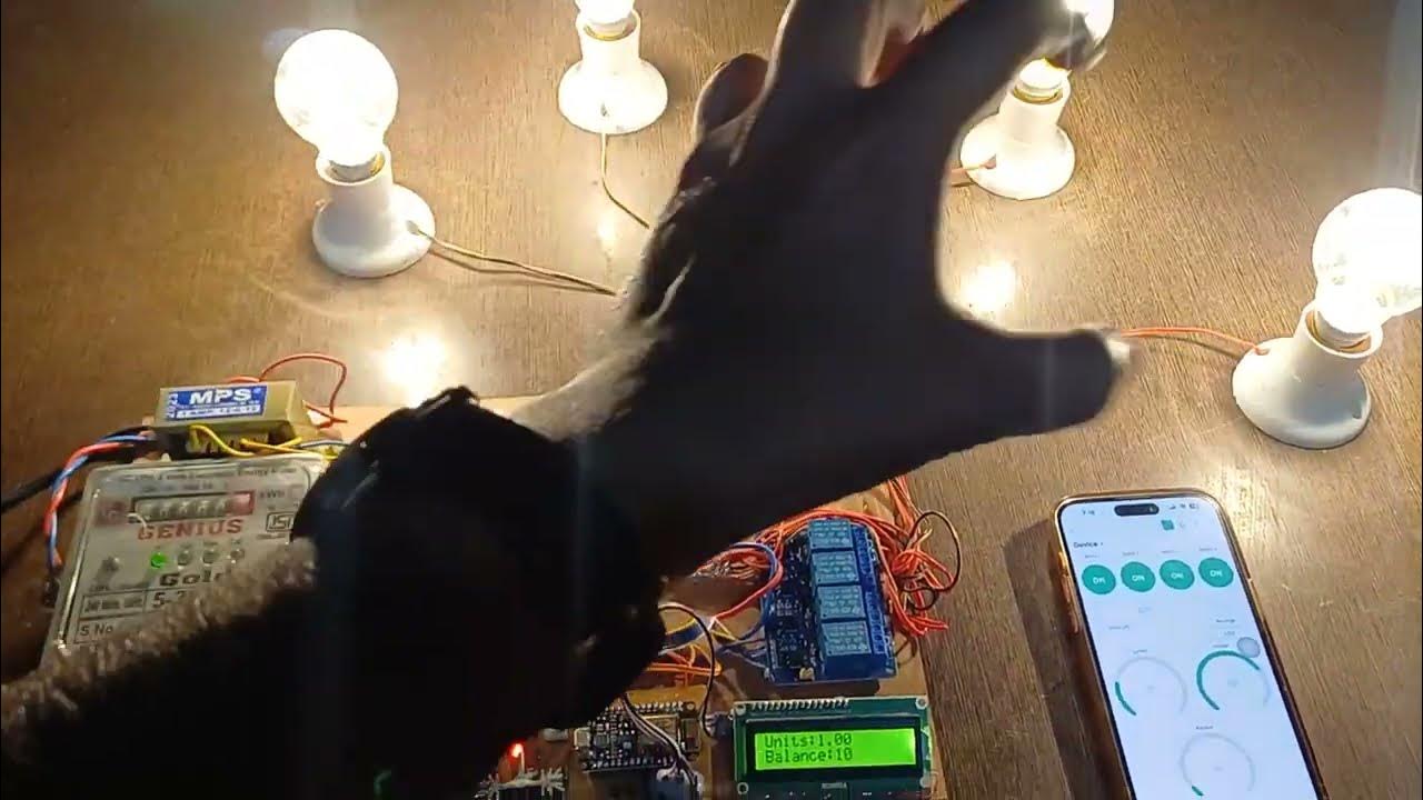 IoT Based Smart Electricity Energy Meter using Nodemcu - YouTube