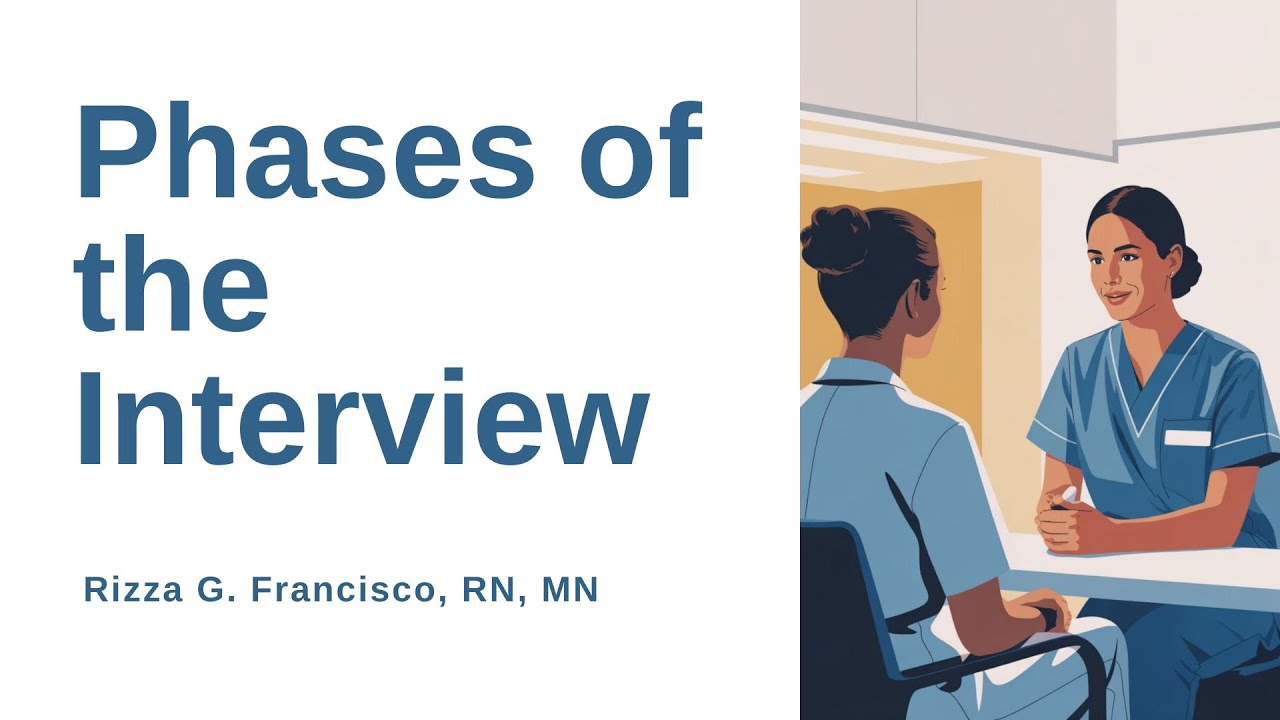 Phases of the Interview in Nursing Explained - YouTube