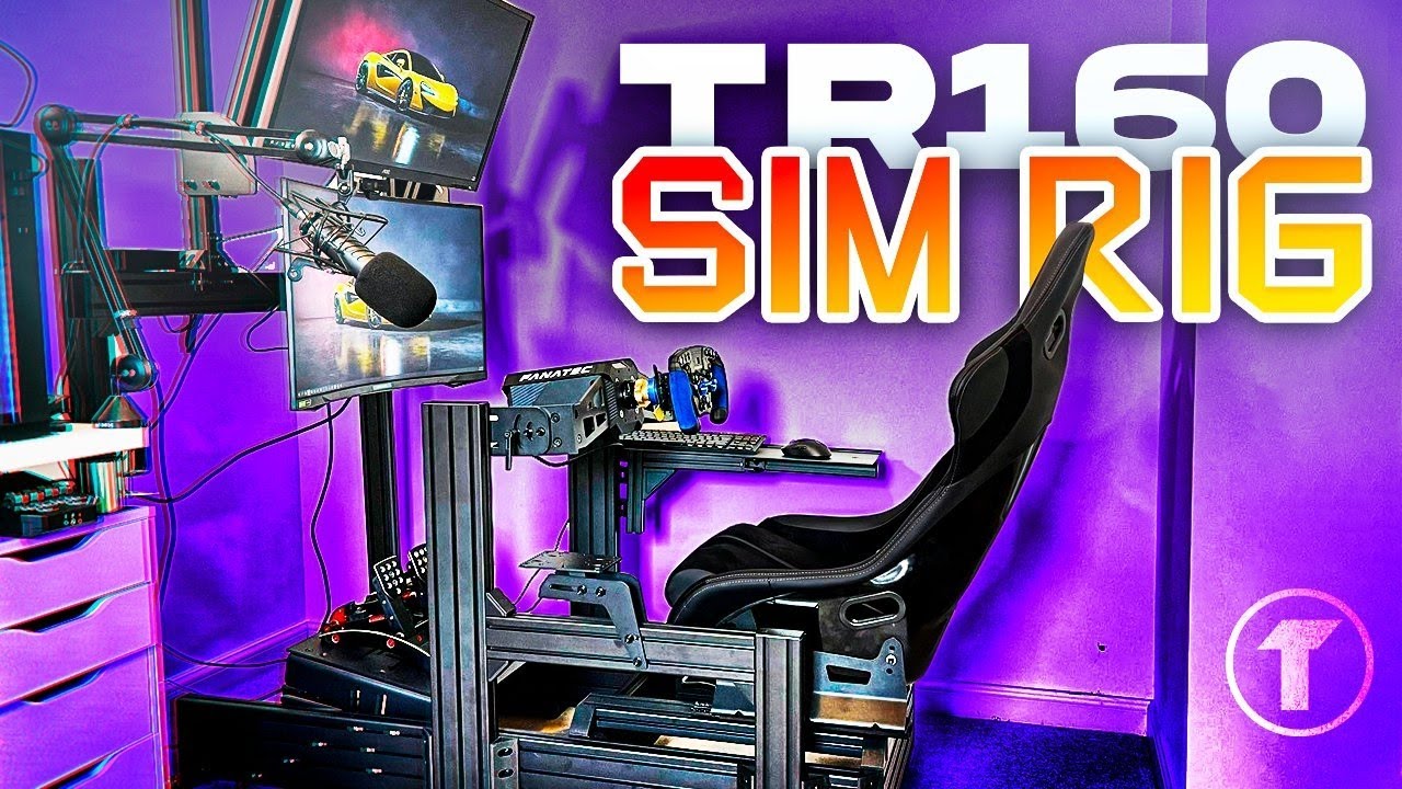 MY NEW SIM RIG - Trak Racer TR160 Mach 2 Unboxing/First Impressions ...