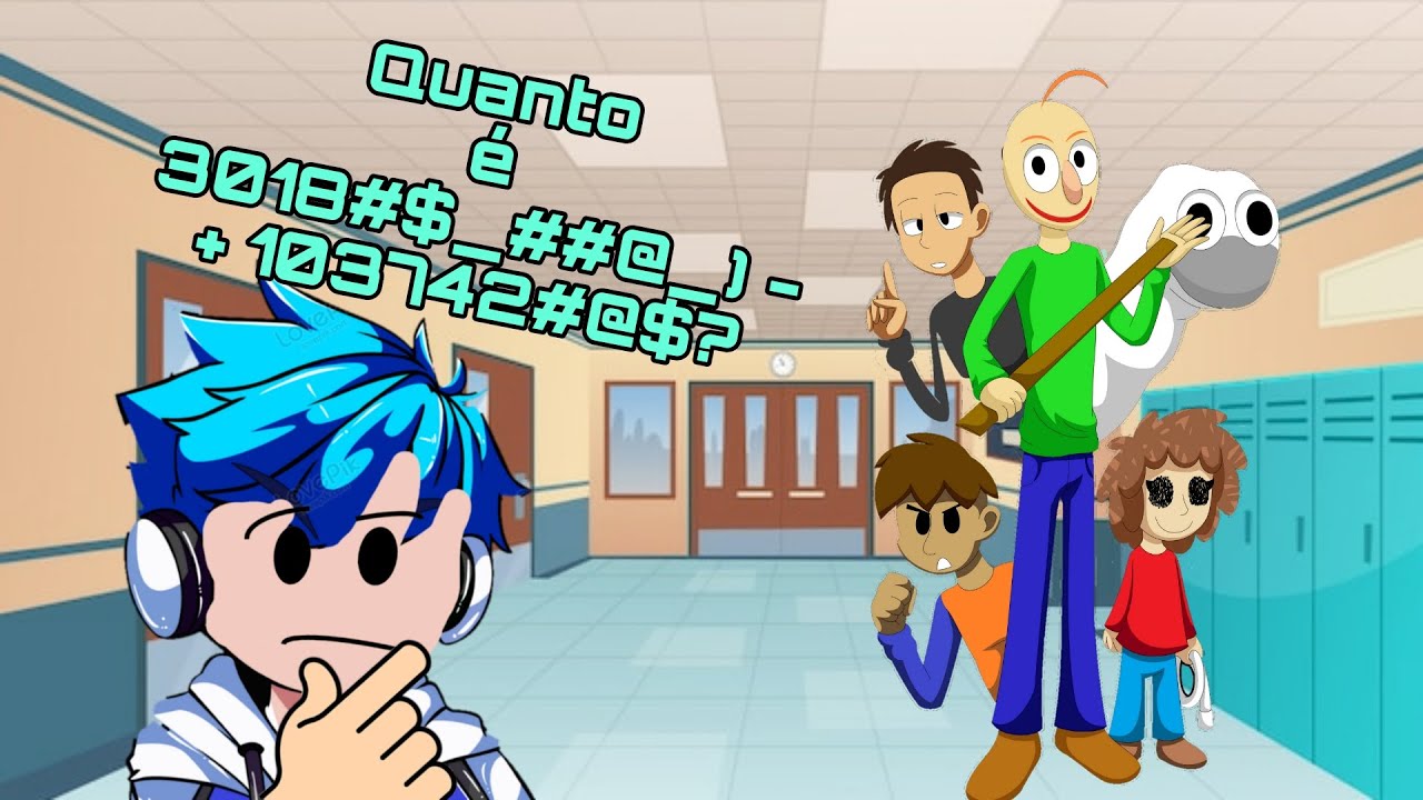 Jogando Baldi's Basics em 2023 (Baldi's Basics in Education and ...