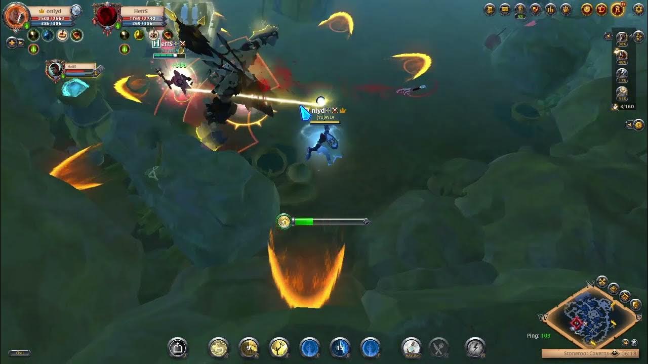 Albion Online - static t5 red boss duo - YouTube