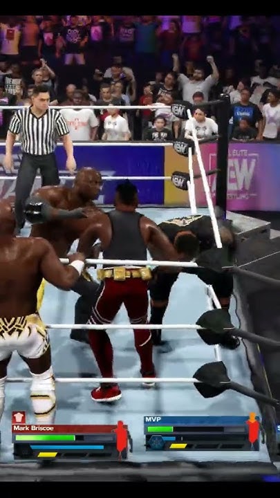 AEW Dynamite The Hurt Syndicate vs Mark Briscoe & Private Party - YouTube