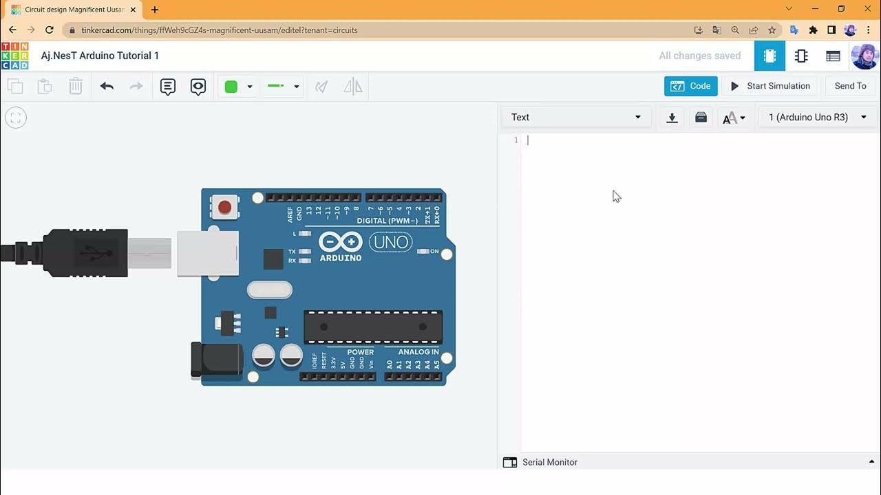 เรียน Arduino Programming เรียนง่ายเป็นเร็ว TinkerCAD Tutorial 1 เขียน ...