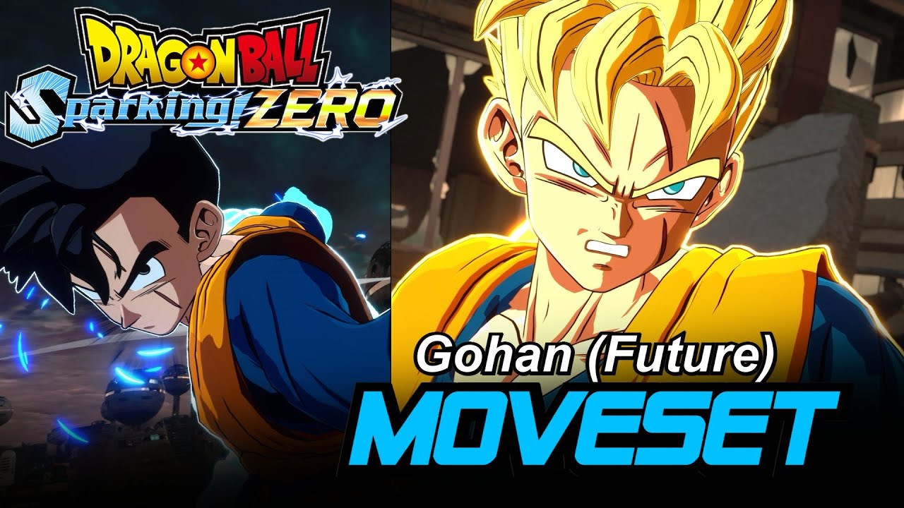 Gohan (Future) Moveset (DRAGON BALL: Sparking! ZERO) | 4K 60FPS - YouTube