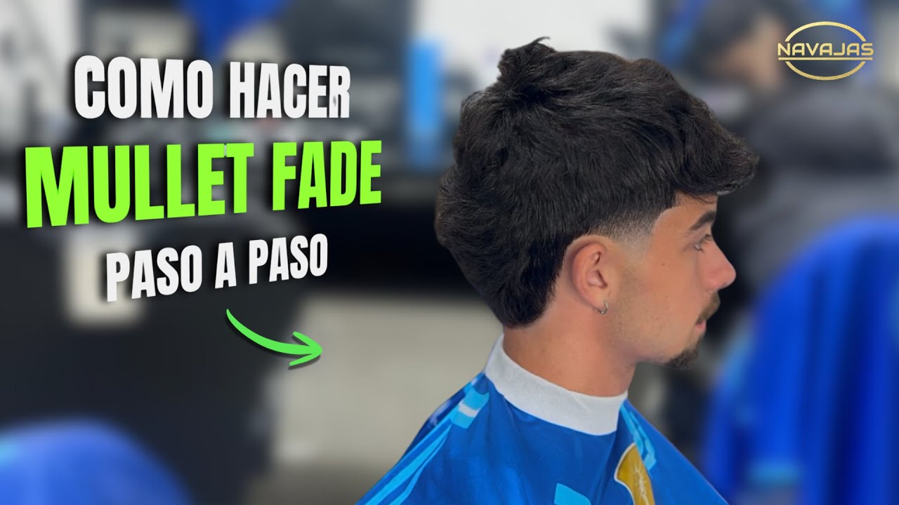 Como hacer MULLET PASO a PASO💈🔥 - YouTube